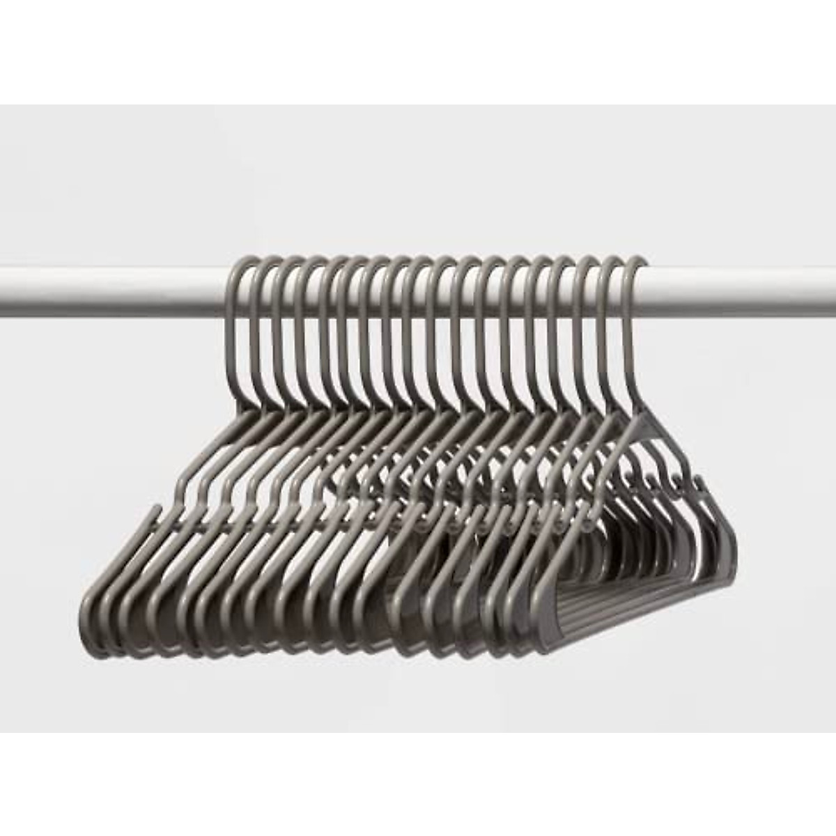 Room Essentials 18-Pack Hangers (Gray)