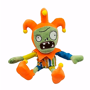 12" Plants and Zombies Jester Plush Zombies Toys Normal Zombies PVZ Plushies 1 2 Stuffed Soft Doll Jester Zombies New