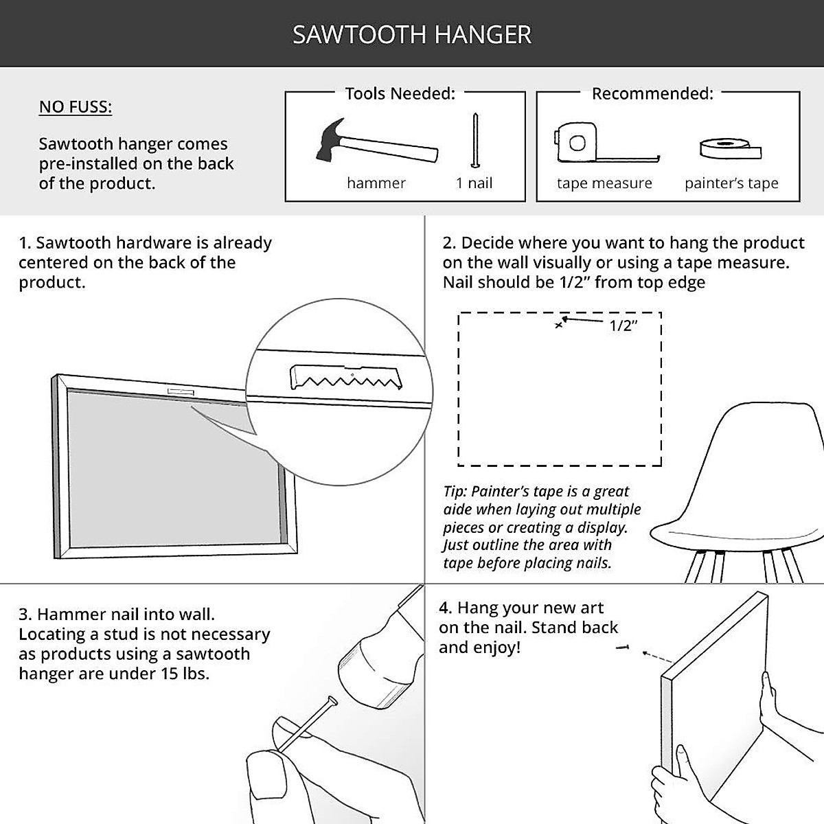 CANVAS ON DEMAND Common Loon Family, One Adult Loon Is Giving an Aquatic Insect to Its Chick Canvas Wall Art Print by Charles Sleicher, Home Decor, Bird, Wildlife Artwork, 18" x12in