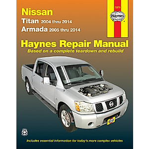 Nissan Titan (2004-2014) & Armada (2005-2014) Haynes Repair Manual (USA)