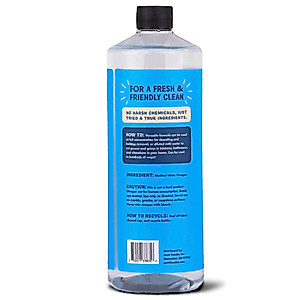 Aunt Fannie's All Purpose 6% Distilled White Cleaning Vinegar, 33 Ounce, Multipurpose Household Cleaner