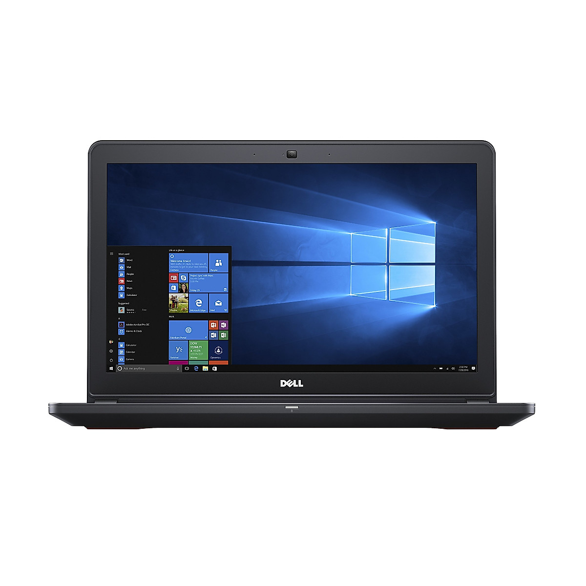 Dell Inspiron 5000 Flagship 15.6 inch FHD Gaming Laptop, Intel Core i7-7700HQ Quad-Core, 16GB RAM, 128GB SSD + 1TB HDD, Waves MaxxAudio, Backlit Keyboard, Webcam, Windows 10