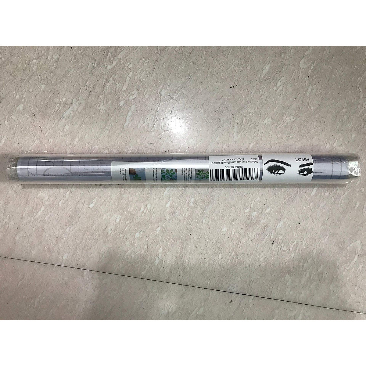 DXLING 42.5X15.3inches Beauty Salon Eyelashes Quote Eyebrow Wall Decor Stickers Make Up Eye Store Home Decoration Murals (LC464 Black)