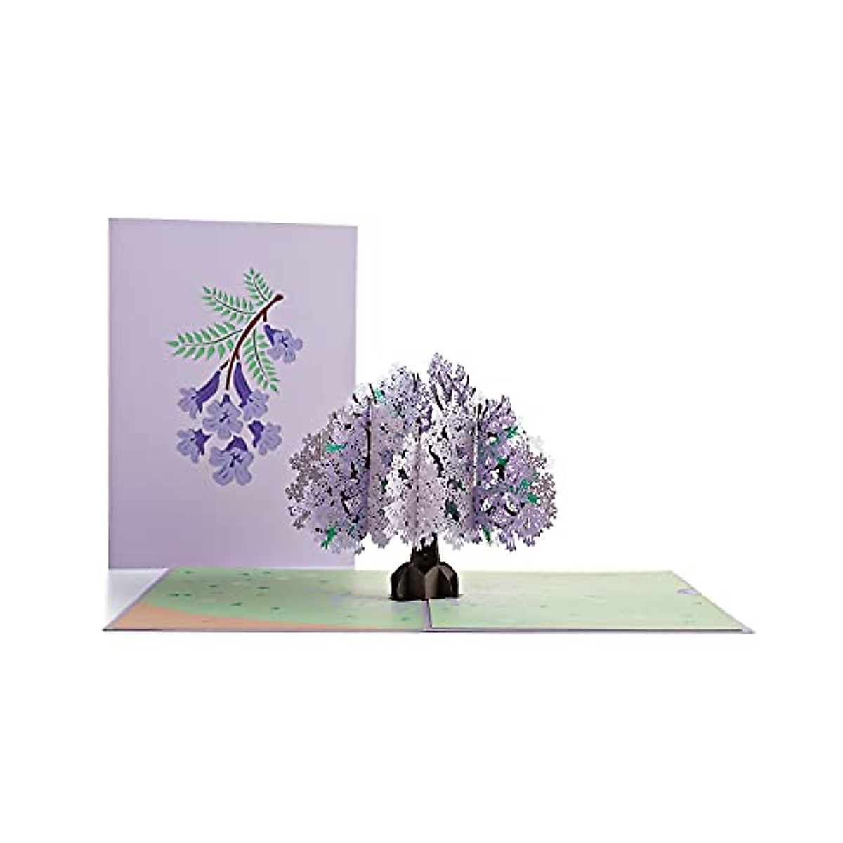 Lovepop Jacaranda Tree Pop Up Card, 5x7-3D Greeting Card, Mother's Day Card, Card for Wife or Mom, Anniversary Pop Up Card, Pop Up Birthday Card