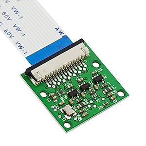 KEYESTUDIO for Raspberry Pi Camera, 5MP 1080p Camera Module with OV5647 Sensor Video Webcam for Raspberry Pi Model A/B/B+, Pi 2, Raspberry Pi 3, 3B+, Pi 4B Ras Pi 4 Zero W Camera with Flex Cable