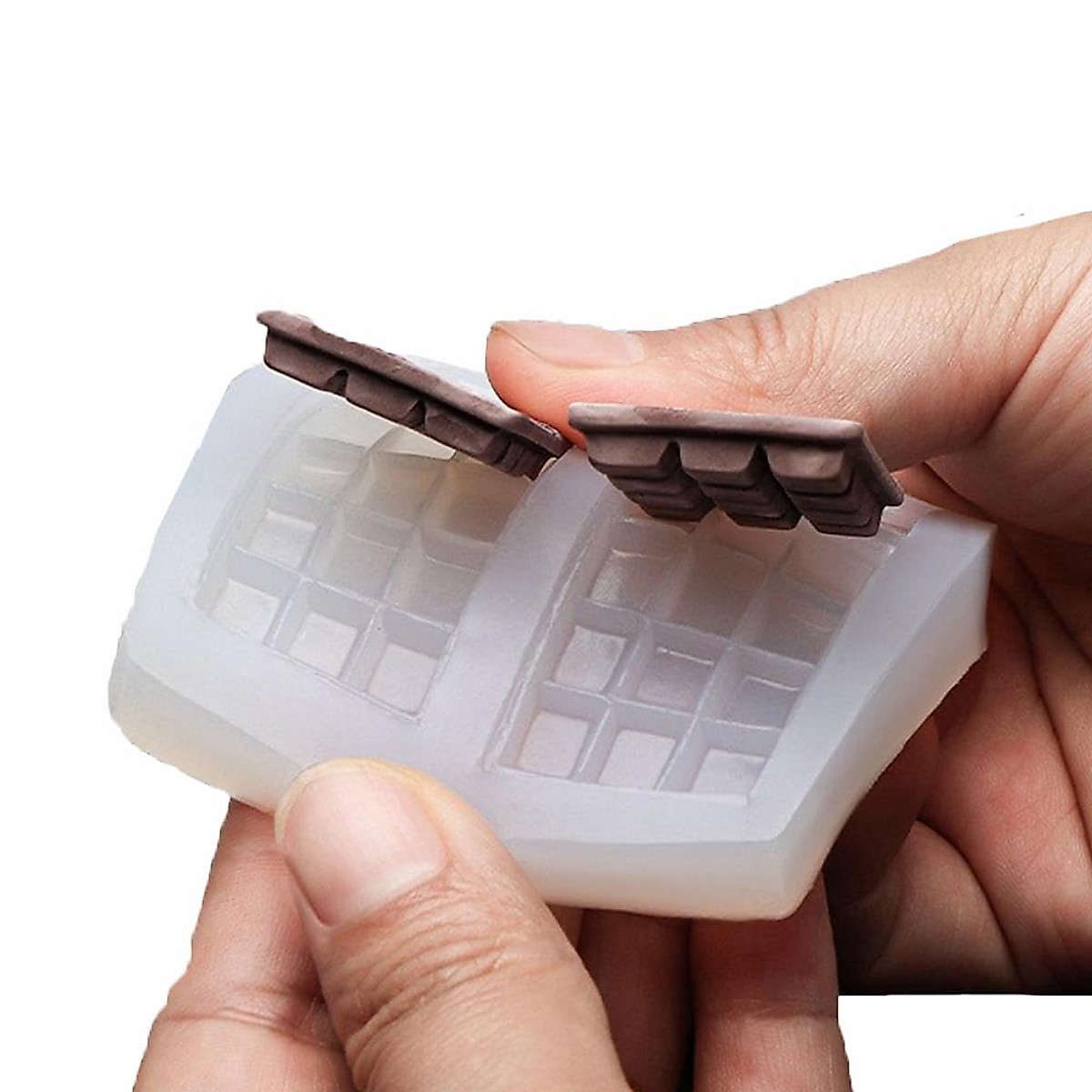 3Pcs Cake Fondant Silicone Molds, Chocolate Silicone Molds, Waffle Cookie Cake Decorating Molds for Baby Showers, Birthdays, Thanksgiving, Easter