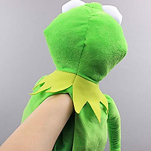 uiuoutoy The Frog Puppet Plush Toy Ventriloquism Prop Party Gift