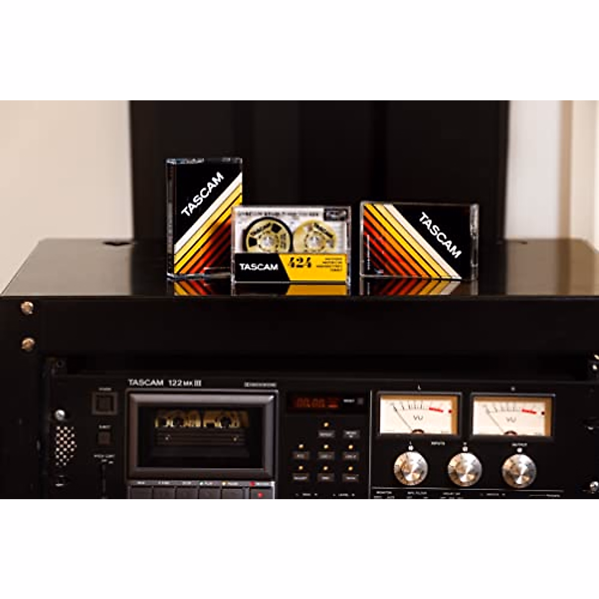 Tascam Master 424 High Bias Type II Cobalt Studio Cassette, Multi (MASTR CAS)