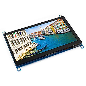 7inch HDMI LCD (H) 1024x600 IPS Capacitive Touch Screen LCD Display HDMI Module for Raspberry Pi, Jetson Nano,BB Black, Banana Pi Support Microsoft XBOX360 and Nintendo Switch