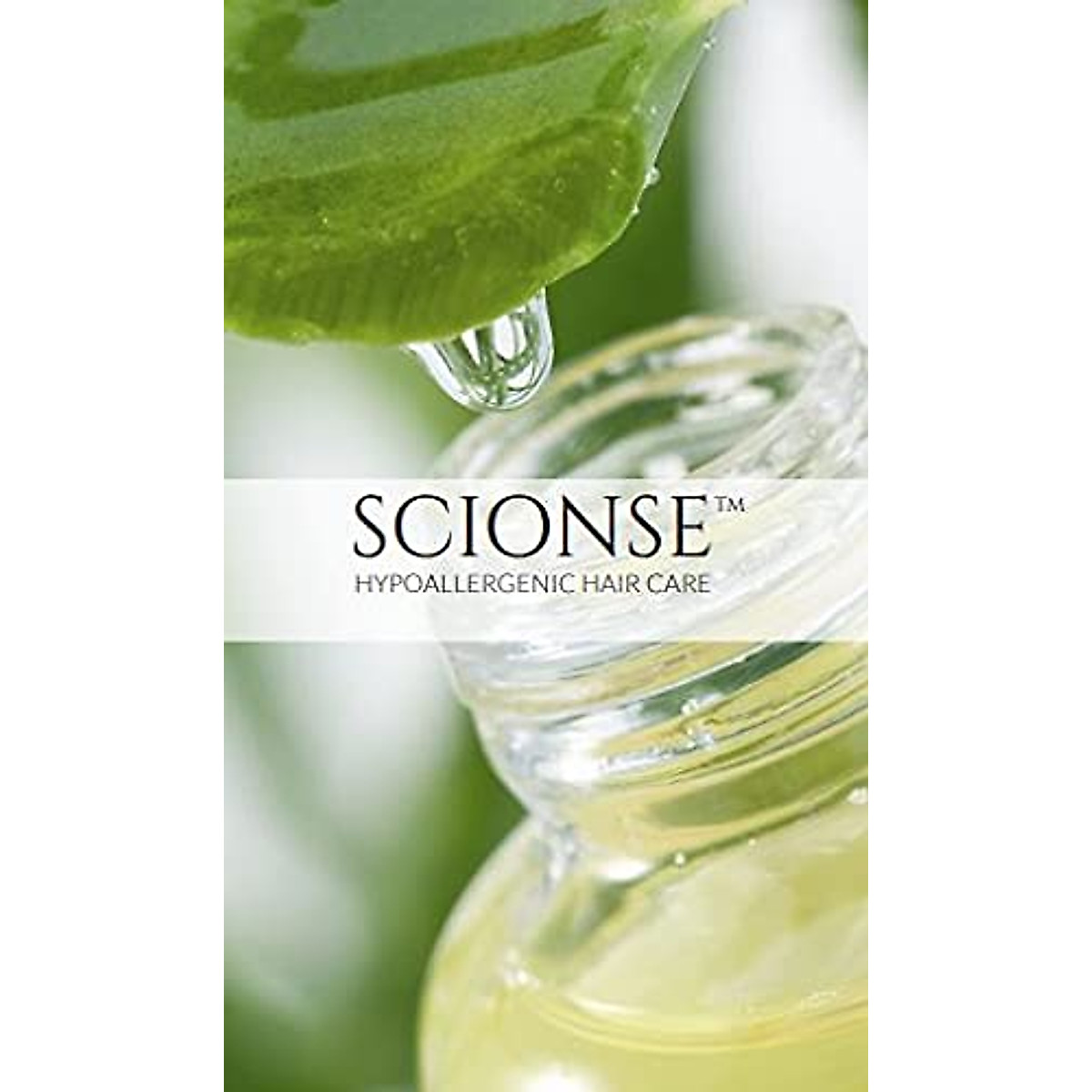 SCIONSE Hypoallergenic Detangle, Fragrance Free, Unscented, Heat Protectant- Detangler and Leave-in Conditioner