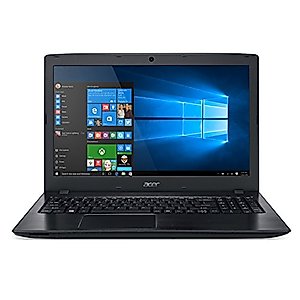 Acer Aspire E 15 E5-575-33BM 15.6-Inch FHD Notebook (Intel Core i3-7100U 7th Generation , 4GB DDR4, 1TB 5400RPM HD, Intel HD Graphics 620, Windows 10 Home), Obsidian Black