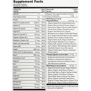 Garden of Life Vitamin Code RAW Prenatal, 90 Capsules by Garden of Life