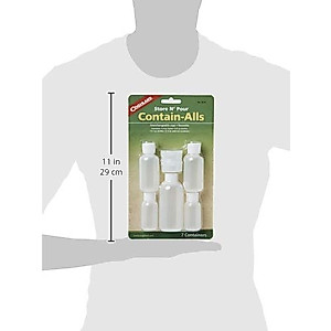 Coghlan's Store and Pour Contain-Alls Plastic Containers, Clear, One Size, 8525