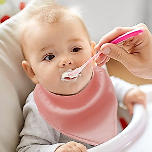 Little Tots Baby Bandana Drool Bibs for Boys, Girls, Baby Unisex Cotton Bibs 10 Pack Soft and Absorbent (Magical ocean)