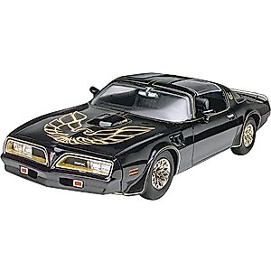 Revell 85-4027 Smokey and The Bandit '77 Pontiac Firebird Model Car Kit 1:25 Scale 89-Piece Skill Level 4 Plastic Model Building Kit, Black