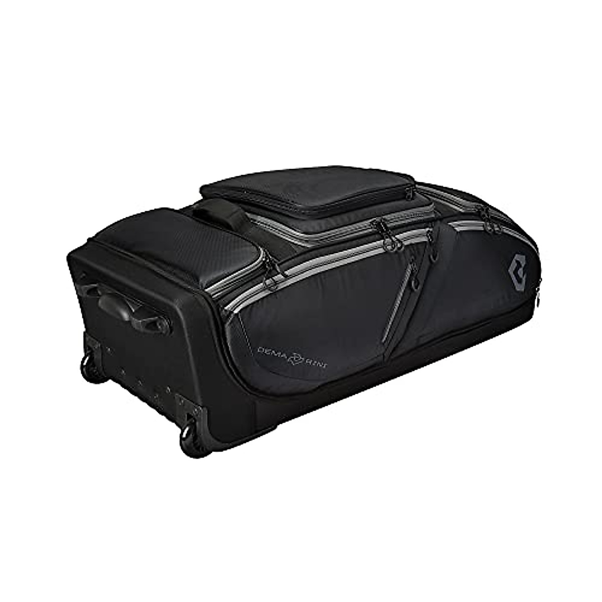 DeMarini Spectre Wheeled Bag,Black,LARGE