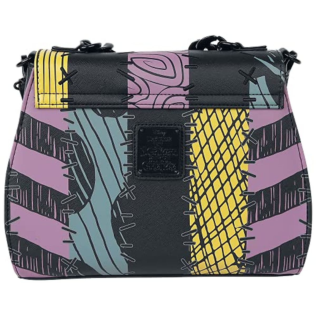 Loungefly x Nightmare Before Christmas Sally Cosplay Crossbody Bag (One Size, Multicolored)
