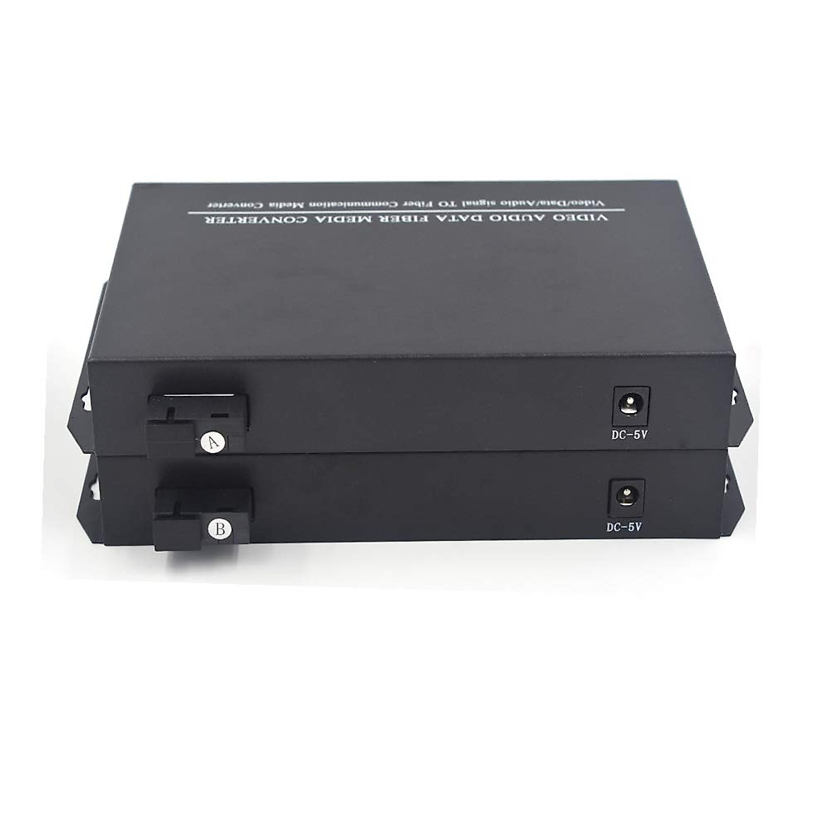 Primeda-telecom Telephone Extenders - 8 Channels PCM Voice Telephone over Fiber Optic up 20Km with 10/100Mbps Ethernet