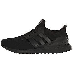 adidas Men's Ultraboost 1.0 Running Shoe, Black/White/Beam Green, 11