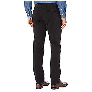 Dockers Men's Straight Fit Ultimate Chino with Smart 360 Flex (Regular and Big & Tall), Black, 38W x 30L
