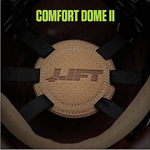 LIFT Safety HDF50C-20CK DAX Carbon Fiber Full Brim 50-50, White/Black Camo