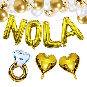 Nola Bachelorette Party Favors Mardi Gras Bachelorette Party Decorations Naughty Bridal Shower Decorations Gold Carnival Bachelorette Balloons Decor New Orleans Nashville Bride To Be Decorations