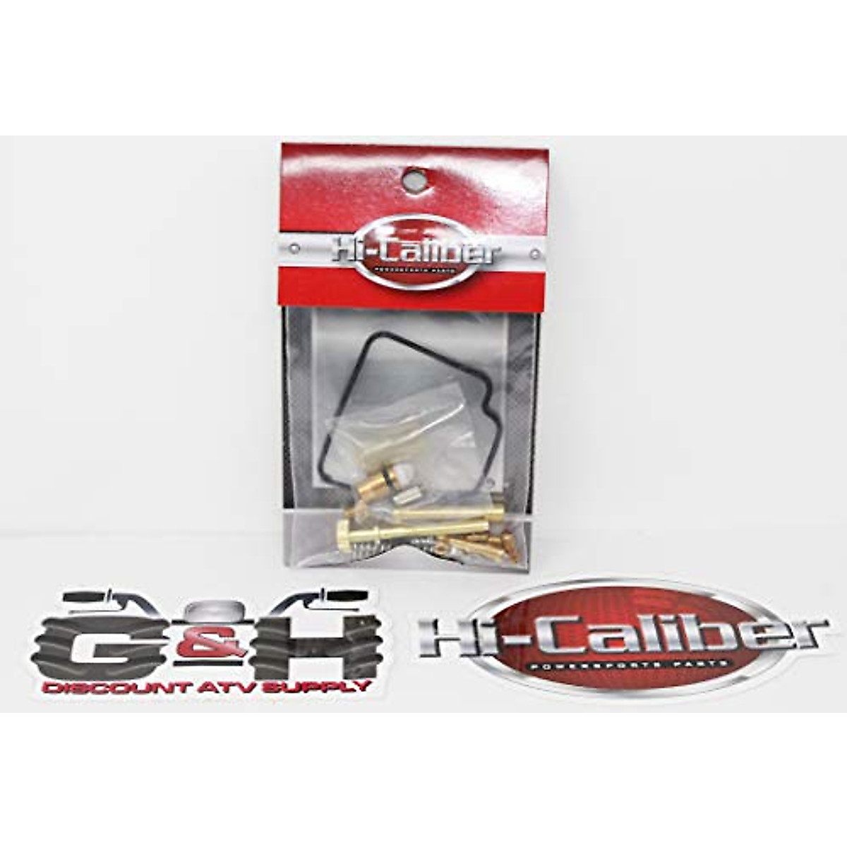 Hi-Caliber Powersports Parts Carburetor Rebuild Kit for 1996-1998 Polaris 500 Sportsman 1997 500 Xplorer ATV Carb Repair