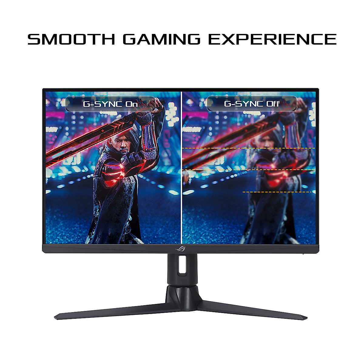 ASUS ROG Strix 27” 1080P Gaming Monitor (XG276Q) - Full HD, IPS, 170Hz, 1ms, Extreme Low Motion Blur, FreeSync Premium technology, DisplayPort, HDMI, Tripod socket for Webcam, DisplayHDR400, BLACK