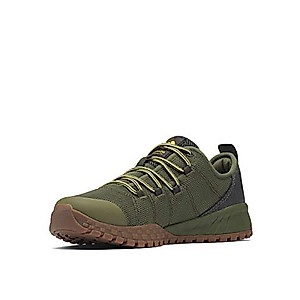 Columbia Mens Fairbanks Low Sneaker, Nori/Golden Nugget, 10.5 US