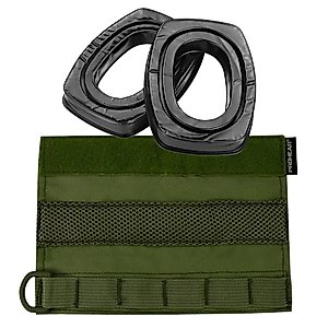 PROHEAR GEP02 Gel Ear Pads and HC01 Tactical Headset Cover for Howard Leight by Honeywell Impact Sport Sync Leightning Earmuffs