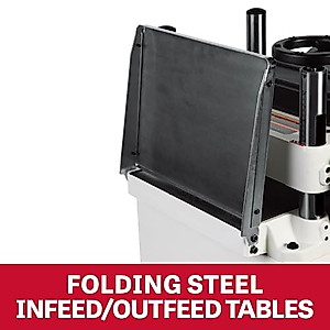 JET 15-Inch Planer, 3 High-Speed Steel Knives, 3 HP, 230V 1Ph (Model JWP-15B)