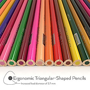 ARTEZA Colored Pencils for Adult Coloring, 48 Colors, Soft Drawing Pencils, Highly-Pigmented, Wax-Based Core, Professional Art Supplies for Artists, Pencil Set for Adults and Teens