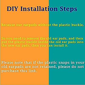 TaiZiChangQin Upgrade Thicker Ear Pads Cushion Memory Foam Earpads Replacement Compatible with Boltune BT-BH010 Wireless Over Ear Noise Cancelling Headphone