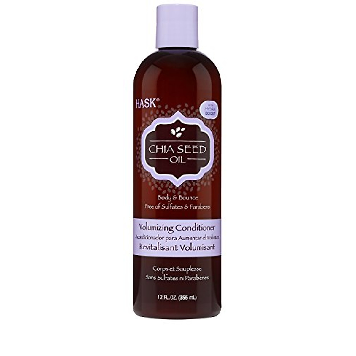 Hask Volumizing Conditioner, Chia Seed, 12 Ounce