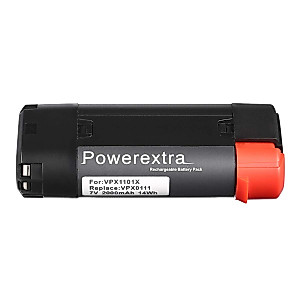 Powerextra 7V VPX0111 Compatible with Black & Decker VPX1101, VPX1101X Power Tools Battery Replacement