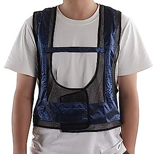 banapoy Air Conditioner Waistcoat, Welding Steel Air Compressed Cooling Vest Vortex Tube Air Conditioner Waistcoat, Adult Cooling Vest for Metallurgy Forging