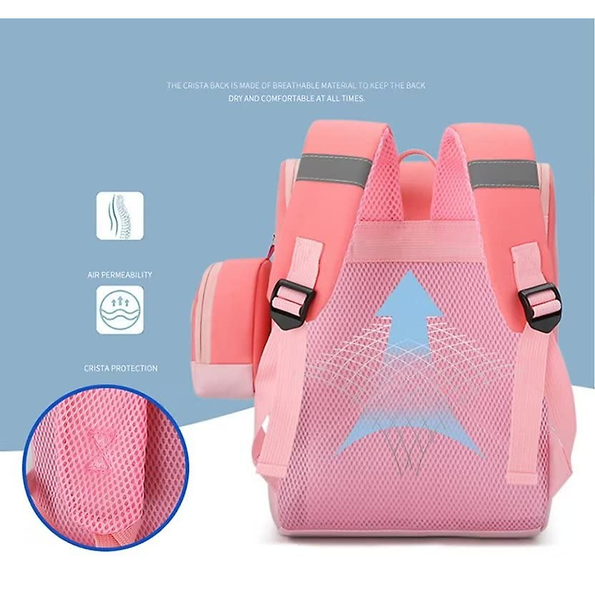 DAHUOJI Unicorn Kids Backpack Girls School Backpack Protect the spine Kindergarten elementary schoolSchool Bag