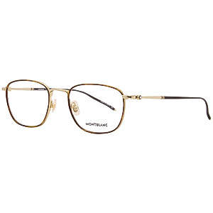 Sunglasses Montblanc MB 0161 O- 003 Brown/Transparent Gold