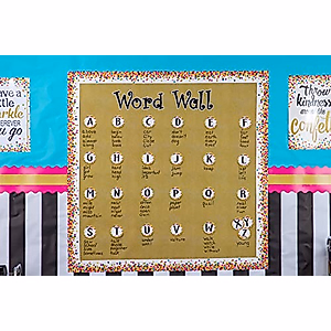 Confetti Circle Letters