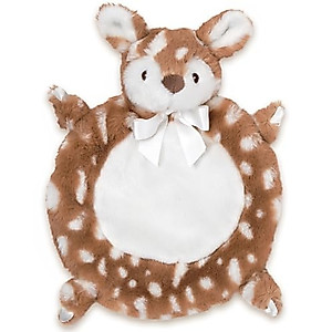 Bearington Baby Wee Willow, 9 x 7 Inch Small Fawn Stuffed Animal, Security Baby Blankets for Boys, Woodland Baby Décor