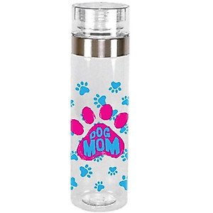 Imagine This 'Dog Mom' Eastman Tritan Plastic Water Bottle, 28.5-Ounce