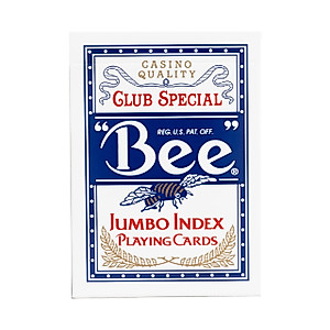 Bee Jumbo Index Playing Cards(Colors May Vary)