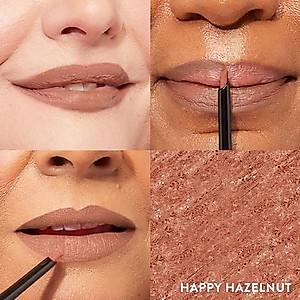 LAURA GELLER NEW YORK Modern Classic Lip Liner, Luxurious Creamy Long Lasting Lip Liner, Prevents Feathering and Fading, Happy Hazelnut