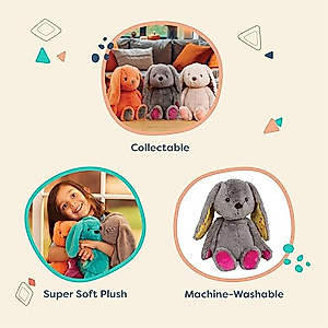 B. toys- B. softies- 12" Plush Bunny- Huggable Stuffed Animal Rabbit Toy- Soft & Cuddly Plush Bunny – Washable – Newborns, Toddlers, Kids- Happy Hues- Sprinkle Bunny - 0 Months +