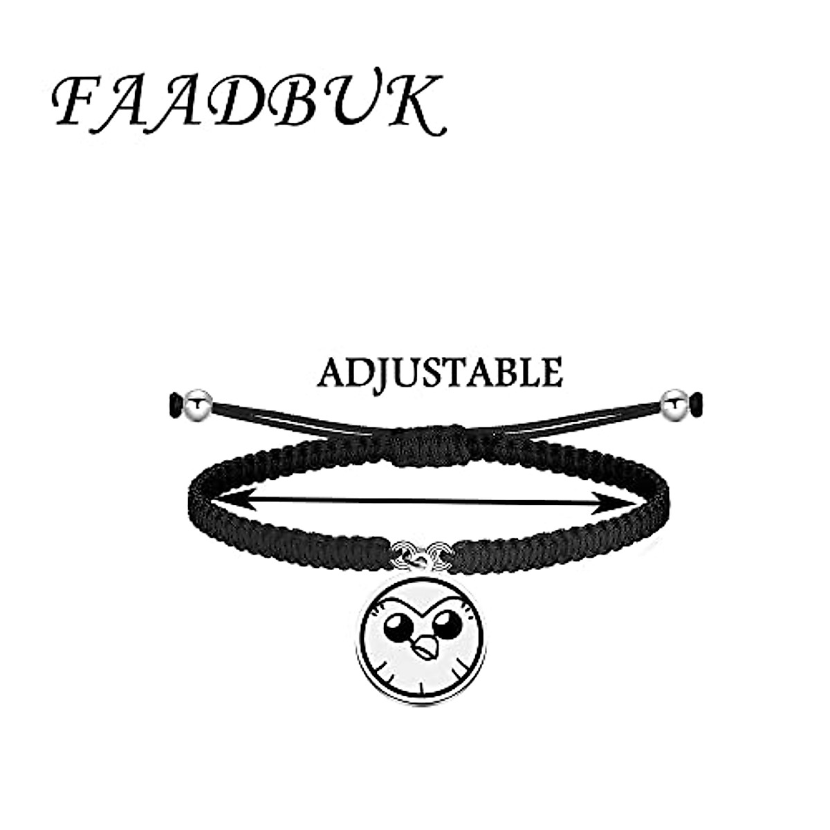 FAADBUK The Owl House Inspired Gift Hooty Fans Gift Hooty Bracelet for Her (Hooty Bracelet)