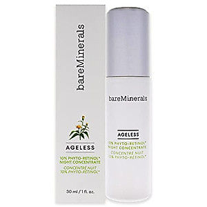 bareMinerals Ageless 10 Percent Phyto-Retinol Night Concentrate, 1.0 Ounce