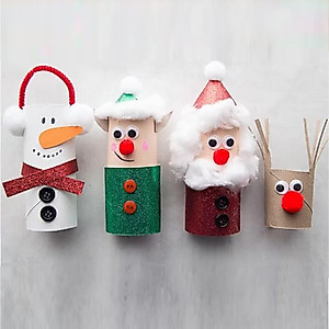 Decora 1000 Pieces 8mm Round Wiggly Googly Eyes with Self-adhesive for Scrapbooking and Crafts