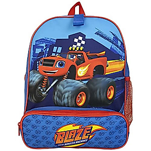 Blaze and the Monster Machines Kids Backpack and Lunch Bag Blue