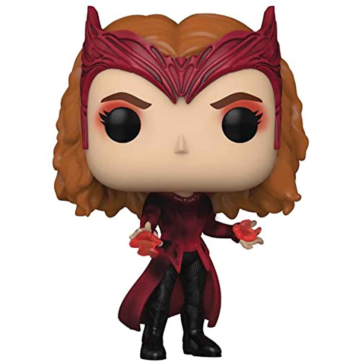 POP Marvel: Doctor Strange Multiverse of Madness - Scarlet Witch Funko Vinyl Figure (Bundled with Compatible Box Protector Case), Multicolor, 3.75 inches