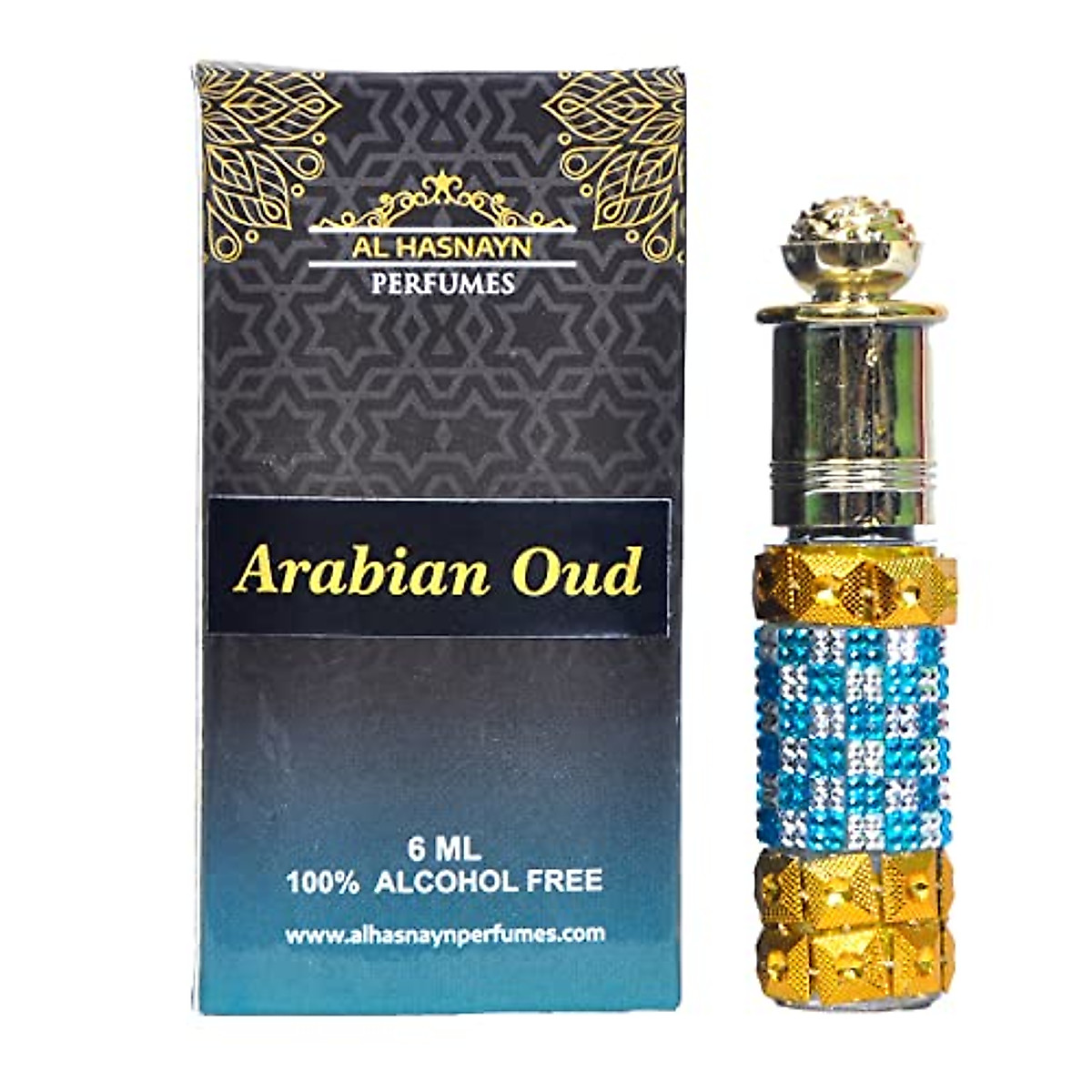ARABIAN OUD UNISEX Cologne Perfume Essential oil Roll-On (Limited Edition) 6ml Alcohol Free Natural Sweet Oud Perfumes Fragrance | Long Lasting | Gifts for men WOMEN | (ARABIAN OUD)